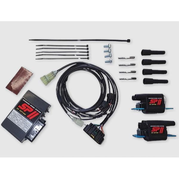 SPIIでトルク、パワー、燃費、始動性の大幅アップ!!バイクのポテンシャルを最大限に引き出す高性能点火システム、それがSPII（エスピーツー）。全回転域でトルクフルな走りを実現！■ 商品情報・品番： 00103・品名： ASウオタニ SP2...