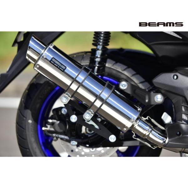 商品名：ビームス　R-EVO2 ステンレスサイレンサー 政府認証対応車種：YAMAHA　N-MAX125車両型式：8BJ-SEL1J品番：G276-54-008JAN：4582285349853重量：3.35kg【純正4.95kg】音量：8...