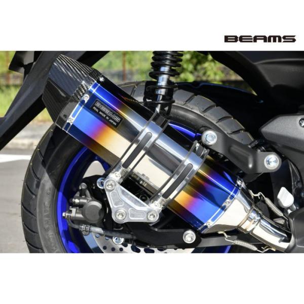 商品名：ビームス　CORSA-EVOII ヒートチタンサイレンサー 政府認証対応車種：YAMAHA　N-MAX125車両型式：8BJ-SEL1J品番：G276-65-001JAN：4582285349815重量：3.15kg【純正4.95k...