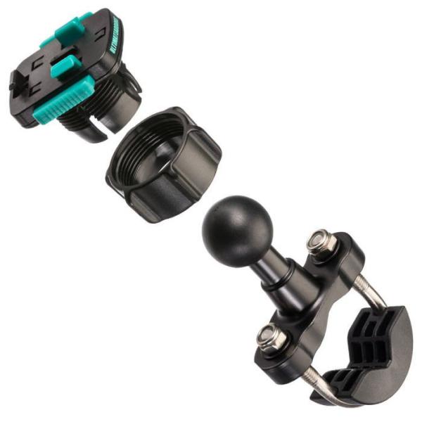 UA 専用ボールマウント（アダプター同梱モデル）2種類のUボルト付属16-20 / 25-32 mm※本体ホルダー別売商品名：UltimateAddons　UA マウント U字クランプ商品番号：QQ1-LIK-783-870 / UA-UB...