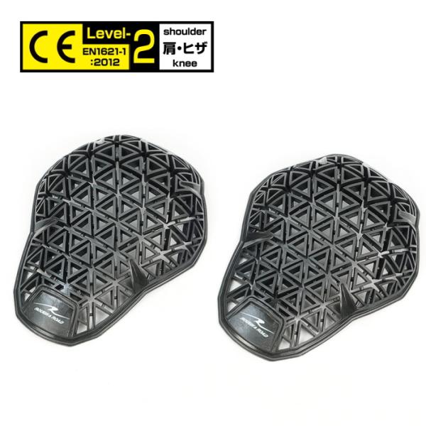 肩などの関節の動きにストレスなく追従し 十分な通気性を確保しながら CE-レベル2をクリアしたプロテクター※CE LEVEL2とは欧州の安全認証規格の最上位レベルをパスした証です。■ 商品情報・品番： RR10109・品名： CE-LEVE...