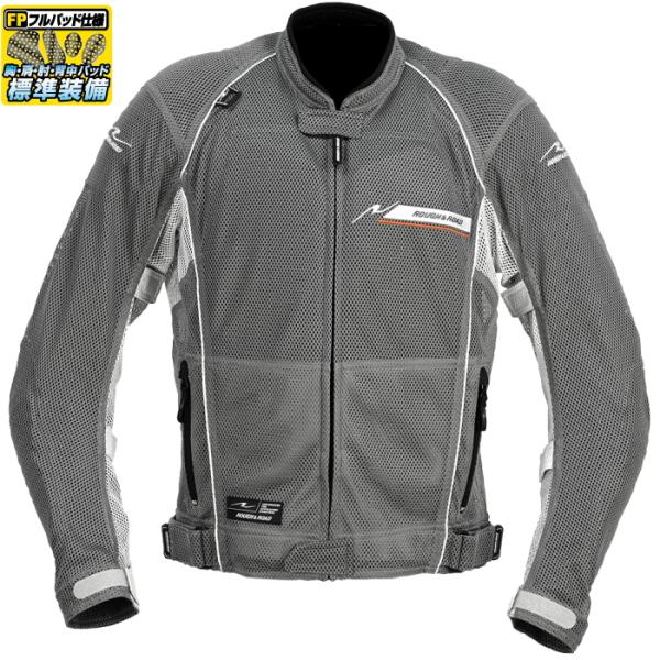 ★こちらの商品は　【ラフアンドロード横浜店（実店舗）】でも　ご確認・ご相談いただけます。圧倒的な通風性を実現涼しさを極めた快適サマージャケット安心安全のフルプロテクション仕様■ 商品情報・品番： RR7351GMSV・品名： ダイレクトエア...