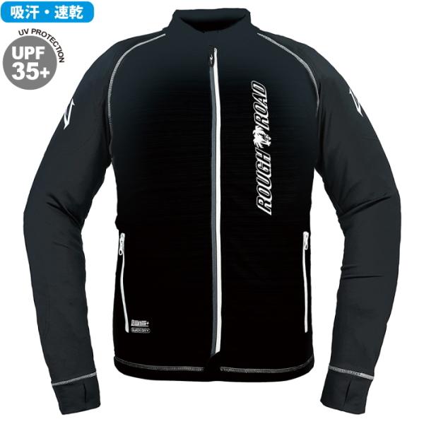 【50％off　処分特価販売中】ストレッチ性と高い通気性があり快適で、アウターでもインナーでも使える使い勝手に優れるジャケット。オプションパッドを装備可能。ストレッチ性と高い通気性があるメイン素材に吸水速乾、UVカット、肌に優しく滑らかな仕...