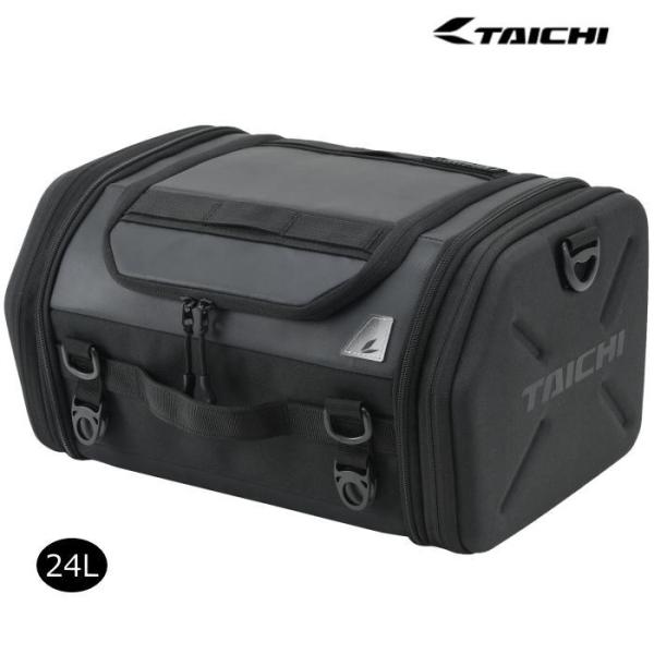 RSB317 ミドル シートバッグ.241泊から2泊程度の荷物を収納するのに適度なサイズ。メイン気室は、左右に拡張が可能で荷物の量に合わせて調整が可能。バッグ本体は左右のパネルを中心に各部の強度を高めており、シルエットが崩れにくい仕様。車体...