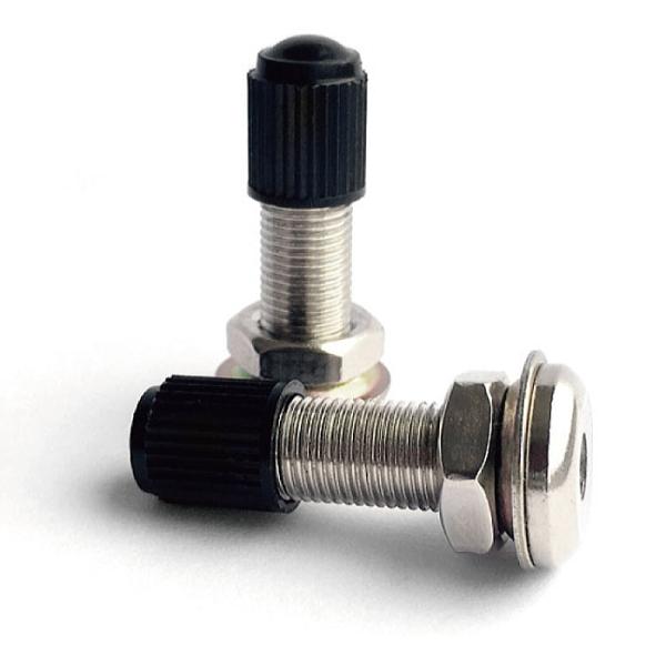 ※オーストリアからの輸入商品の為、運送時に発生した化粧箱・パッケージへのダメージの有無は保証対象外となります。予めご了承ください。ムース用タイヤバルブ　2個セットMOUSSEタイヤ装着時に、エアーの力で簡単にビードを上げる為のタイヤバルブ。...