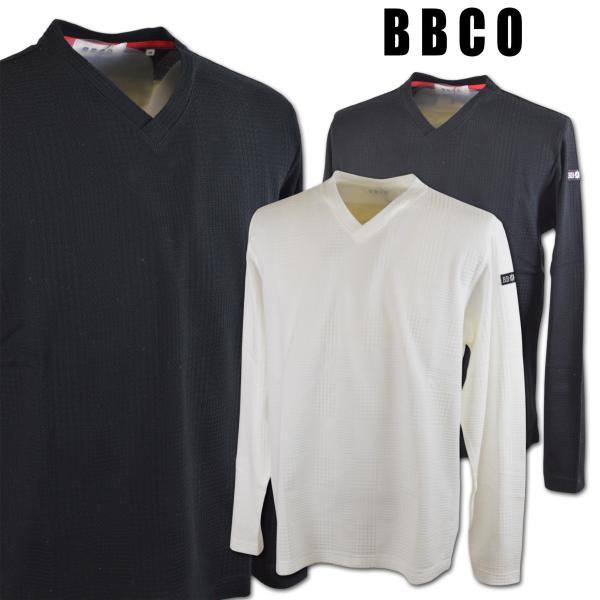 ■ビビコ■上質な素材を使用した、Vネック長袖Tシャツです。オシャレな凹凸のあるデザインです。■色柄　　05(黒)　49(紺)　01(白)■素材　　綿100％■サイズM：着丈 約66 バスト 約102　胴回り 約102　肩幅　約45　袖丈　約...