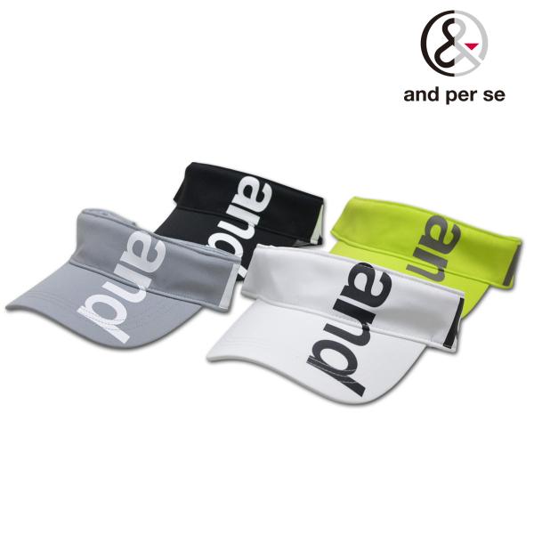 ■アンパスィ■大胆なロゴプリントがポイントのツイルバイザー。UVカット機能付きで、後頭部の面ファスナーでサイズ調整が可能です。定番的なベースボール型を採用したスポーティでスタイリッシュなデザインです。■色柄　　23(グレー)　20(黒)　1...