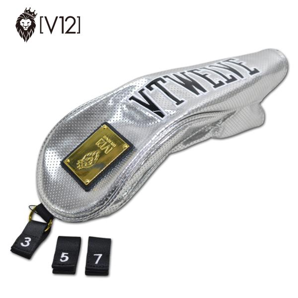 ■V12■エナメルで施したロゴがポイントのパンチングレザーヘッドカバー。内側にはクッション性に富んだやや起毛感ある素材を使用し、傷や衝撃からクラブを優しく守ります。汎用性の高いカラバリでどんなセットにも馴染むアイテム。■色柄　　シルバー　■...