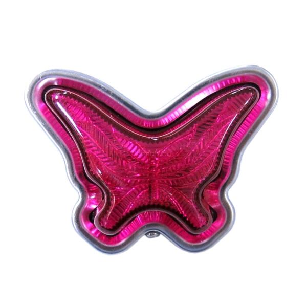 AS蝶マーカーランプ24V5W枕球付きPCレンズサイズ:ヨコ86mm×タテ65mm×高さ30mmボルト間サイズ:32mm