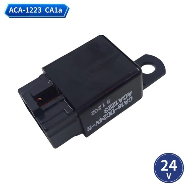 5450309 ACA-1223 汎用リレーDC24V用(ハーネス無)型番：ACA1223商品コード：5450309ACA-1223　汎用リレー(松下リレー)【特徴(製品説明)】汎用4極リレー 24V定格：24V10A【注意事項】定格範囲内...