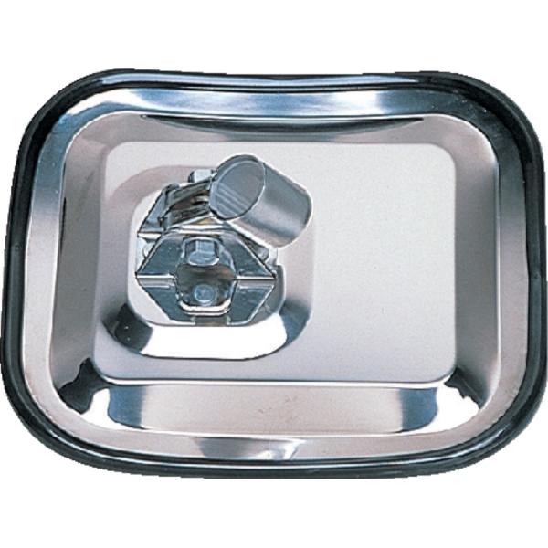 DA-211 サイド アンダーミラー(SUS) 79年 いすずダイトープレス●寸法：235×200●有効寸法：215×180●曲率半径：R400●材質：SUS●取付：U-021 P-017●径：φ25 ●枠：V-027B●レンズ：L-045