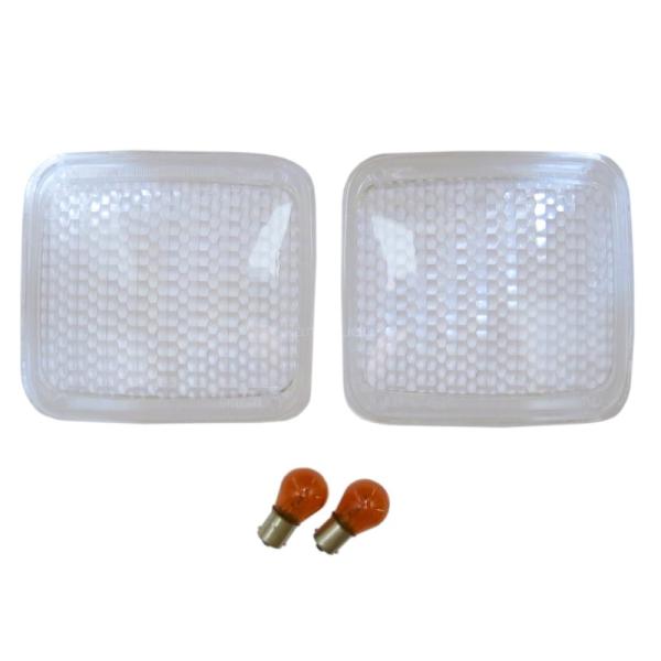 TL-31　トラック用クリアウインカーテールレンズ【キット内容】クリアレンズ 2枚オレンジ球(24V25W)2個ご注文時、必ずレンズ刻印とネジ間サイズをご確認下さい。レンズ刻印:IKIまたはICHIKOHネジ間サイズ:ヨコ112mmタテ120mm