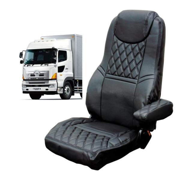 595362 COMBI車種別シートカバー 運転席側 グランドプロフィア 黒/黒糸高級感溢れる車種シート別専用設計でピッタリ装着。座り心地＆触り心地もGOOD！運転席用×１付属品 アームレストカバー材質 表面　　：PVC インナー：ポリエス...