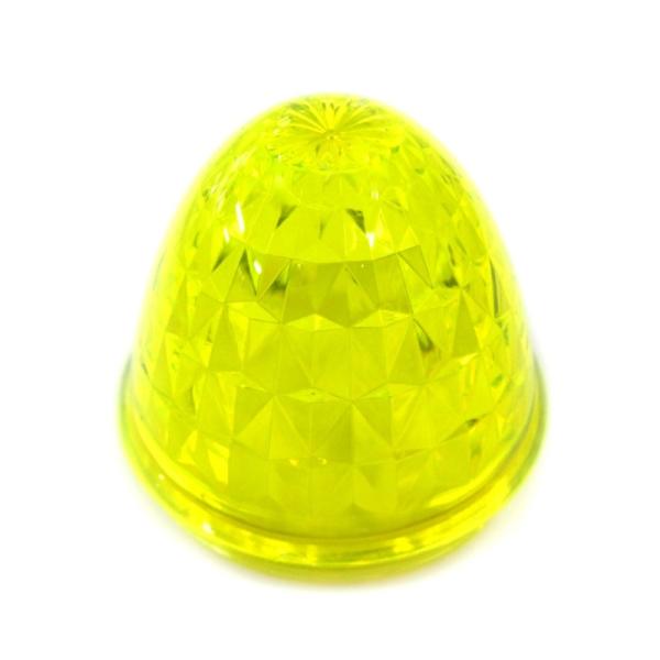 J1バスマーカーレンズJBアクリルバスマーカー輝らマーカーランプ対応の交換用レンズです。※他マーカーには適合しません。カラー:蛍光イエローJANコード:4976383409104