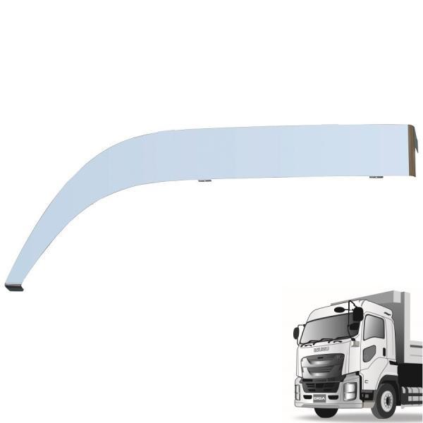 【代引き不可】【個人宅配送不可】※お届け先住所は会社宛にてお願いします。商品名:フェンダーゴムステンレスカバーLRセット　いすゞファイブスターギガ用適合車種:いすゞファイブスターギガ注:前2軸車・ベッドレス車には取り付け不可取付方法:かぶせ...