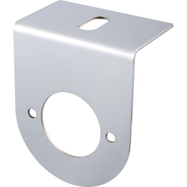 丸ミニストロボマーカー用の取付けステー。L型タイプ。ステンレス製。サイズ:横50mm×縦60mm×奥行30mm材質 ステンレス（SUS304）厚さ：1.0ｍｍ