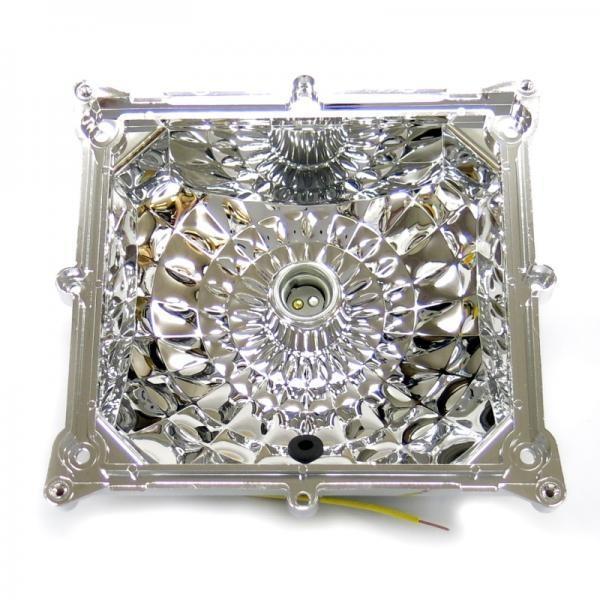 【代引き不可】JB(改)角型テールの補修用おかま部です。内側がメッキ加工されて明るく反射します。ご注文時、必ずテール種類をご確認下さい。【注意事項】レンズ刻印をご確認の上ご注文お願いします。JB角型テールには3タイプ仕様があります。ご注意下...