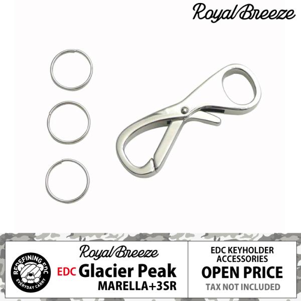 【商品名/Title】ロイヤルブリーズ EDC クレイシャーピーク マレーラ / ROYAL BREEZE EDC GLACIER PEAK MARELLA【説明/Description】グレイシャーピークは色々なワンポイントアクセサリー、...