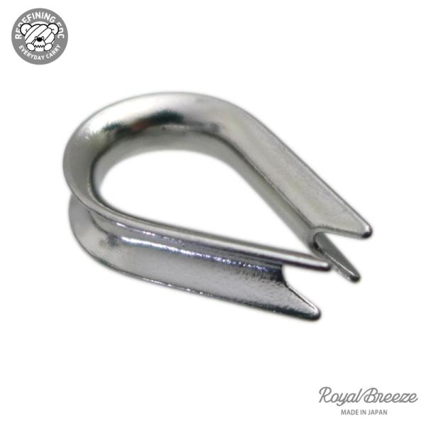【商品名/Title】Royal Breeze Metal parts Collection 3mm Thimble for Paracord【説明/Description】ロイヤルブリーズ Metal Parts Collection ス...
