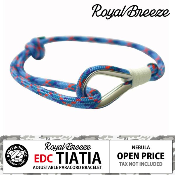 送料無料対象商品以外を同時にご購入した場合、送料が追加されます。【商品名/Title】Royal Breeze EDC TiaTia Minimalist Paracord Bracelet Nebula【説明/Description】ED...