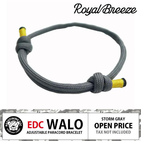 送料無料対象商品以外を同時にご購入した場合、送料が追加されます。【商品名/Title】Royal Breeze EDC Walo Minimalist Paracord Bracelet Gray Yellow Line【説明/Descri...