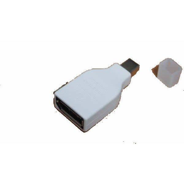 【送料無料】Apple用 Mini Displayport/Thunderbolt to Displayport 変換アダプタ(mini DP-DP)☆高解像度対応