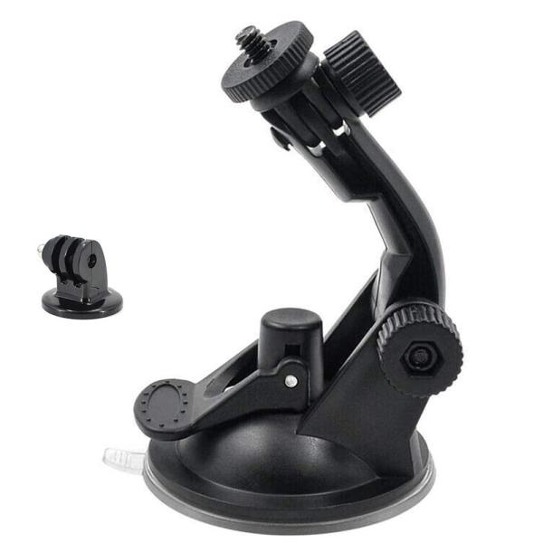 アームは360°回転、角度調節も自由自在！サクションカップカメラマウント。超便利なマウントで車を止めて撮影する必要はありません。超強吸力なので、運転途中の美しい風景を存分に楽しめます。超強吸力付きのヘビーデューティー吸盤式ホルダーはカメラに...