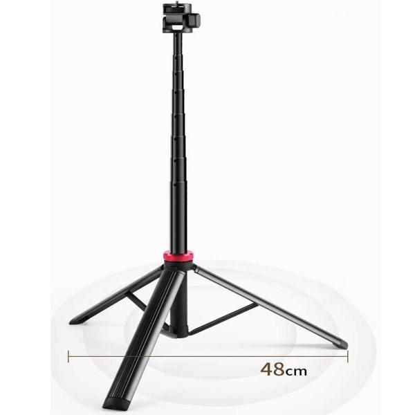 商品重量：550g ※スマートフォン アタッチメントホルダーは別売りです。【スーパーロングレッグ】205cmまで拡張することができます。いつでも、どこでも自分撮りができ、コンパクトで持ち運びがラクラクです。 【コンパクトサイズ】折り畳み時は...