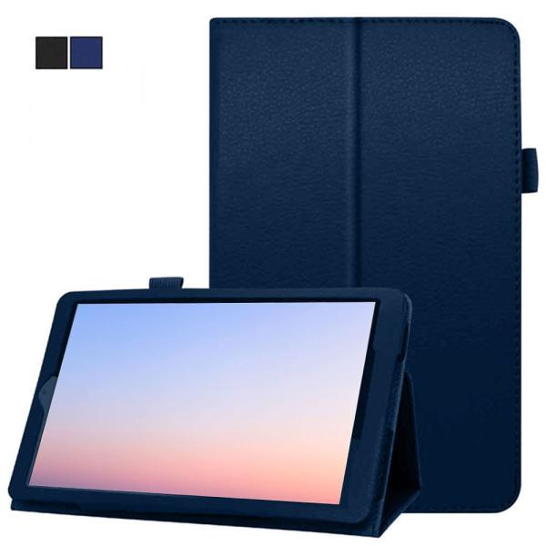 ドコモ タブレット dtab Compact d-52C  8.4インチ ディータブコンパクト dtab Compact d-52C用 ケース 二つ折カバー  PUレザー素材 手帳型 保護ケース スタンド機能 マグネット開閉式※画像のタブレ...