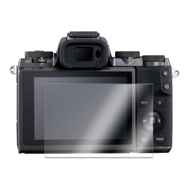 CANON EOS M5 / EOS M6 Mark II / EOS Kiss M(EOS M50) / EOS M100 / OLYMPUS E-PL9/E-PL8 用に設計されています。フィルム自体のシリコン自己吸着層により、位置を合...