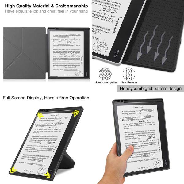 ・ 表スタンダード柄PUレザー使用、手に馴染んでいて滑りにくくなっています。・ 背面ハードケース、タブレットにフィットし、背面保護できます。・ ケースにいれたまま本体の各機能問題なく操作できます。・ タブレット本体にキズが付かず、尚且つ操作...