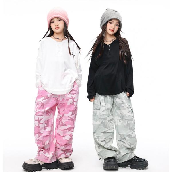 内容: トップス単品 / パンツ単品キッズダンスにぴったりの、トレンド感あふれるダンス衣装です。動きやすさとデザイン性を兼ね備え、ヒップホップ・ジャズ・ストリートなど様々なダンスジャンルに対応。ステージ映えするカラーやシルエットで、発表会・...
