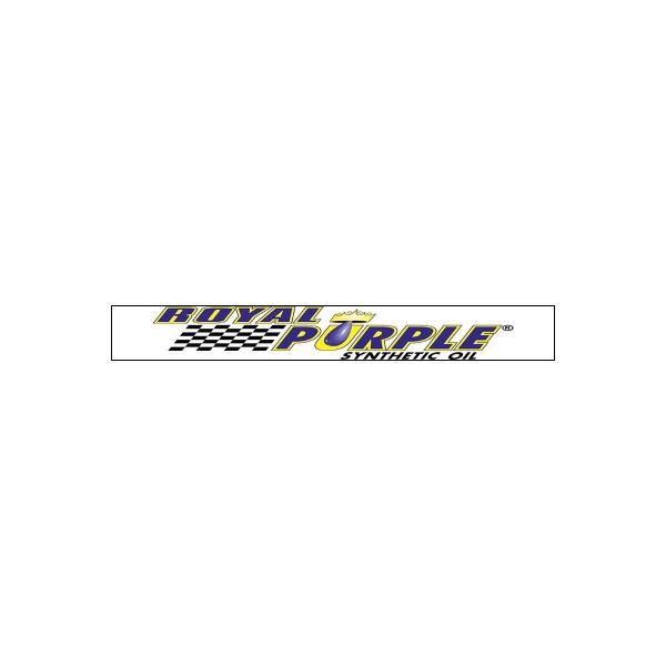 【正規輸入】ロイヤルパープル　ウインドウステッカーROYAL PURPLE WINDSHIELD STICKER - CLEAR横123センチ×縦15センチクリアタイプのステッカーです通常在庫は、13時までの注文で当日発送可能倉庫在庫は、数...