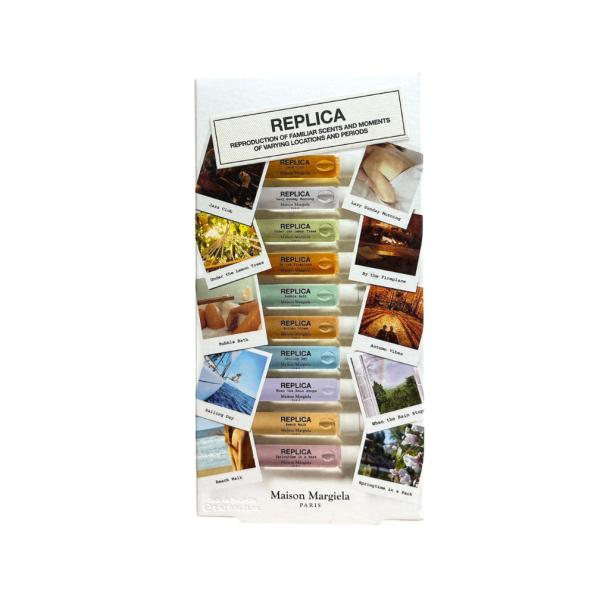 ［商品］【並行輸入品】メゾン マルジェラ 香水 レプリカ オードトワレ メモリーボックス 2ml×10［セット内容］・ジャズ クラブ・レイジーサンデー モーニング・アンダー ザ レモンツリー・バイ ザ ファイヤー プレイス・バブル バス・オ...