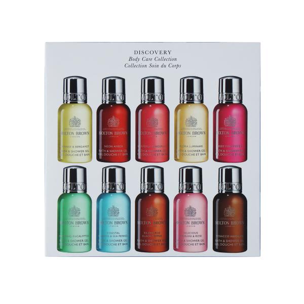 ［商品］【並行輸入品】モルトンブラウン シャワージェル ディスカバリーボディケアコレクション 30ml×10種［セット内容］バス&amp;シャワージェル・オレンジ&amp;ベルガモット・ネオンアンバー・ジンジャーリリー・フローラ ルミナーレ...