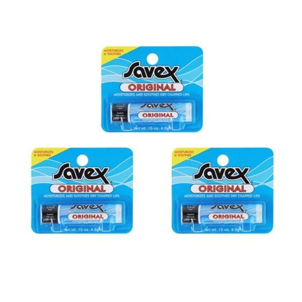 ［商品名］【並行輸入品】サベックス リップクリーム スティック 3本セット［内容量］4.2g×3本［製造国］アメリカ◆13時までのご注文・お支払いで当日発送※ストア休業日除く