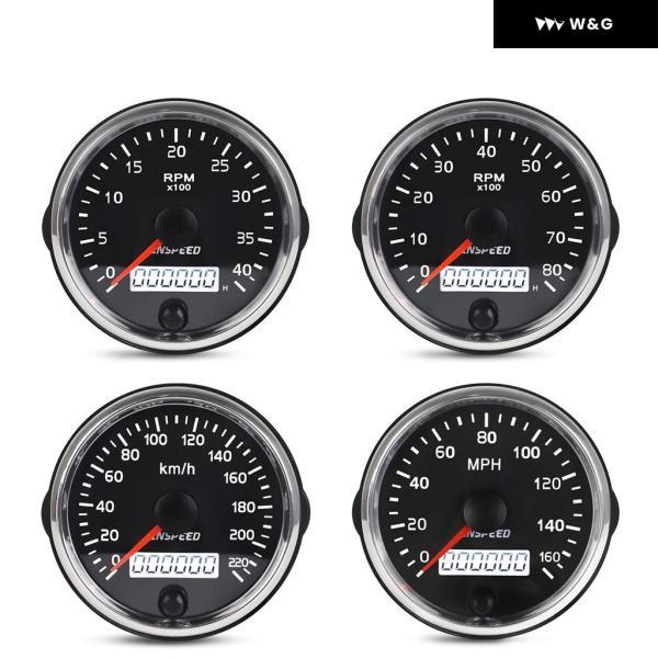85MM 12V/24V 汎用 10色背景ライト LCD 2-IN-1 ディスプレイ ガソリン 車用タコメーター タコメーター スピード メーター カスタムパーツ アクセサリー 交換用部品Hign-concerned Chemical:No...