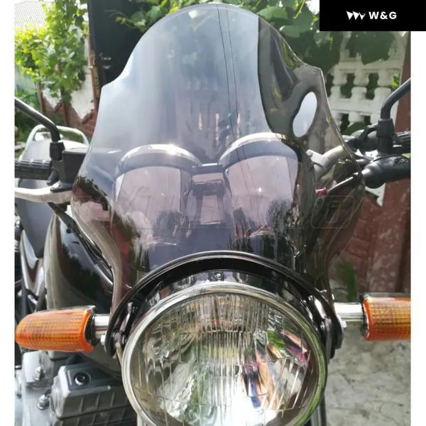 フロントガラス フロントガラス スクリーン 1994-2008 カワサキ ZRX1200 ZRX1100 ZRX400 ZR400 ZRX 1200 1100 400 C R S ヘッドライト サイド マウント カスタムパーツ アクセサリー...