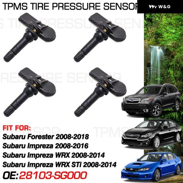 28103-SG000 スバル フォレスター SH 2008-2018 スバル インプレッサ 2008-2016 インプレッサ WRX STI 2008-2014 315MHZ カータイヤエア圧モニター カスタムパーツ アクセサリー 交換用...