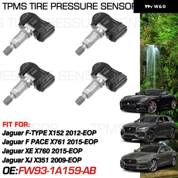 ジャガー F-TYPE X152 2012-2024 F PACE X761 XE X760 2015-2024 XJ X351 2009-2024 433MHZ オートタイヤエア圧モニター HC3T-1A180-BA カスタムパーツ アク...