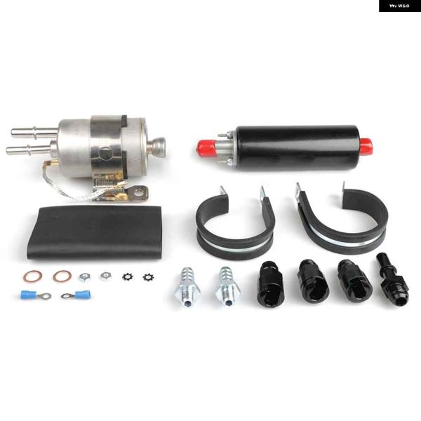 GSL392 インライン LS 燃料 ポンプ 58 PSI 燃料 フィルター レギュレーター EFI 変換 255LPH 高圧 アウター ポンプ 6AN フィッティング 400-939 カスタム パーツ アクセサリーHign-concern...