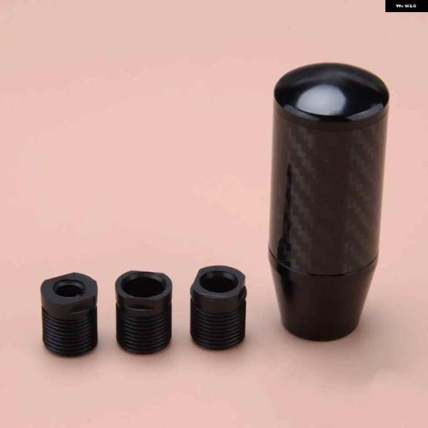 ブラックカーボン ギア シフト ノブ シフター スティック レバー ヘッド 汎用 カーMT AT カスタム パーツ アクセサリーHign-concerned Chemical:NoneOEM NO.:-Special Features:-I...