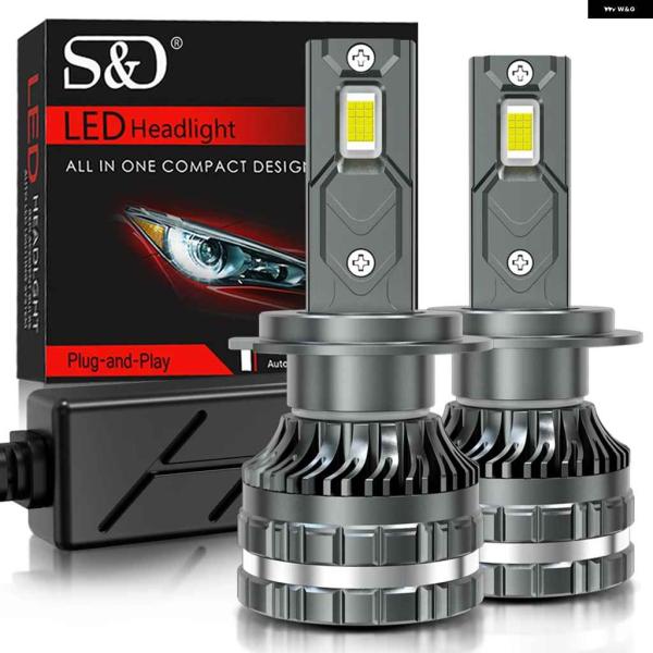 30000 H7 LED CANバス車用 ヘッドライト 電球 260W H1 H3 H4 LEDランプ H8 H11 HB3 9005 HB4 9006 9012 HIR2 30個 LED CSP 12V 24V 6000K カスタム パー...