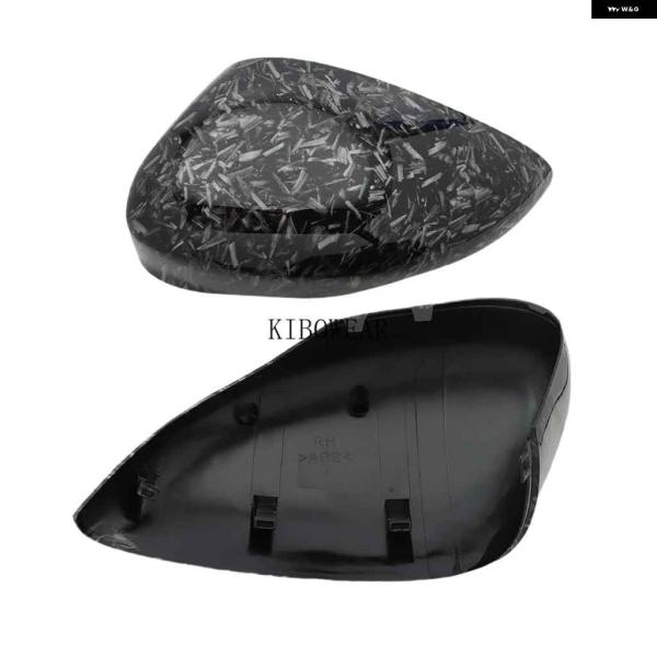2ピース カーボンサイドミラー カバー フォード フィエスタMK6 CB1 CCN 2009 2017ウィングキャップ ハッチバック バン交換 カスタム パーツ アクセサリーHign-concerned Chemical:NoneSpeci...