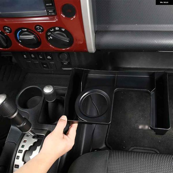 トヨタ FJ クルーザー 2007-21 車用センター コンソール ギア 収納 ボックス 収納 ボックス 内装 収納 ボックス ABS ブラック カスタム カスタム パーツ アクセサリーItem Weight:0.5kgItem Heigh...