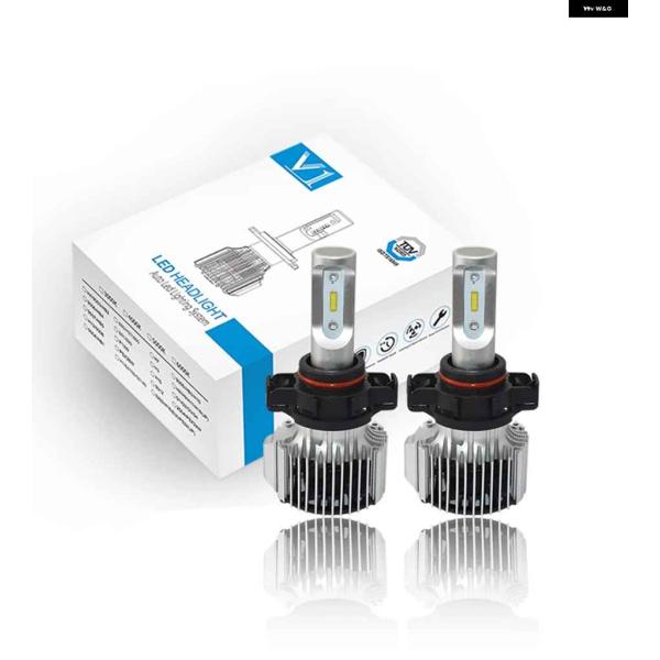 H16 5202 2504 ホワイト ハイパワー 80W オート ヘッドライト バルブ フリップチップ LED バルブ フォグランプ DRL 8000LM - 2個 カスタム パーツ アクセサリーCar Brand:all carsWatt...