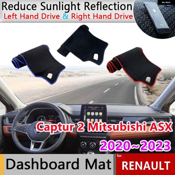 ルノー キャプチャー 2 三菱 ASX 2020~2023 2021 2022 ダッシュボード カバー ダッシュボード マット カーペット パッド シェード ライナー ケープ アクセサリー カスタム パーツ アクセサリーCategory:3...