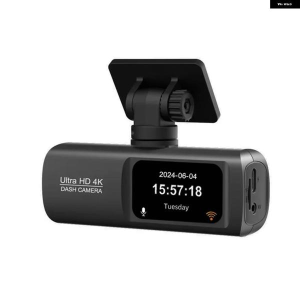 V22 ドライビングレコーダー HD 4K フロントリア デュアル録画 携帯電話相互接続 運転 トラック 車両レコーダー カスタム パーツ アクセサリーHign-concerned Chemical:NoneIs Batteries Inc...