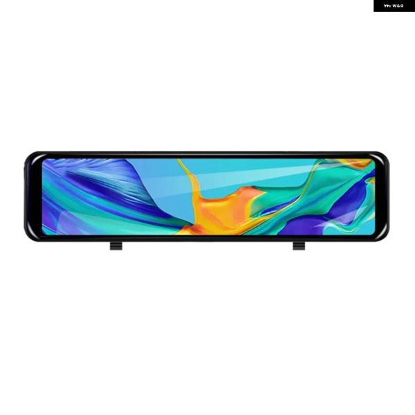 4Kストリーミングリアビューミラー 12インチフルスクリーンカーレコーダーフロントADASリアBSD機能 カスタム パーツ アクセサリーHign-concerned Chemical:NoneIs Batteries Included:No...