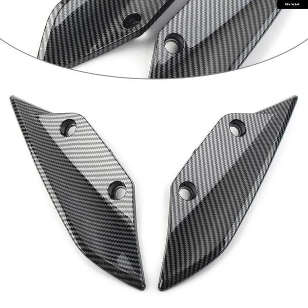 S1000RR 2009-2014 オートバイ フロントスポイラー ウィングレット フェアリング カーボンパターン BMW S 1000RR 2009 - 14 カスタム パーツ アクセサリーProtective parts:OtherHi...